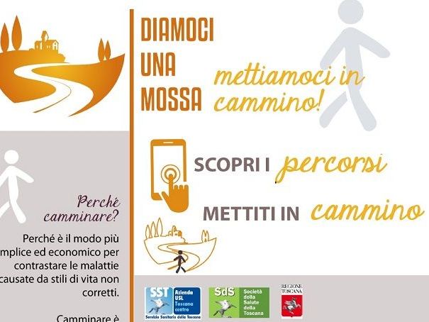 ‘Diamoci una mossa’, un'App e camminate nei territori dell’Asl Toscana ...