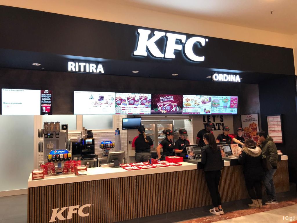 Lavoro, KFC cerca personale per 'I Gigli'