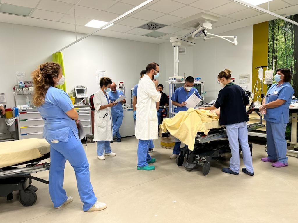 Sepsi e shock settico, simulazione nella shock room dell’ospedale ...