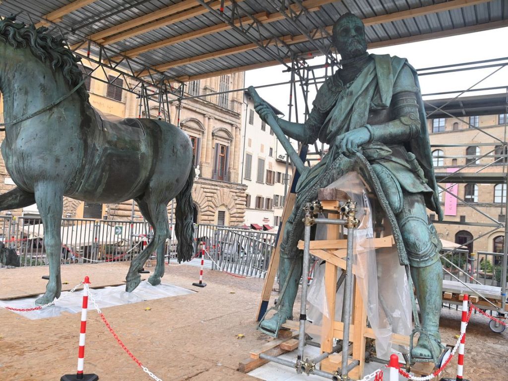 Firenze, in programma nuove visite al cantiere della statua equestre di ...