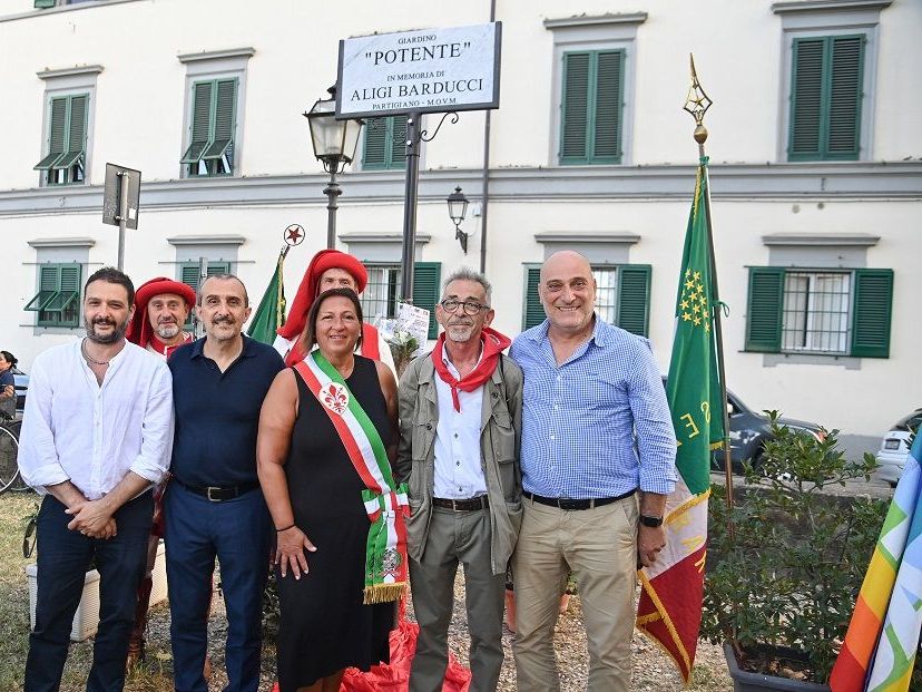 Firenze, nuova targa per il comandante partigiano Aligi Barducci 'Potente'