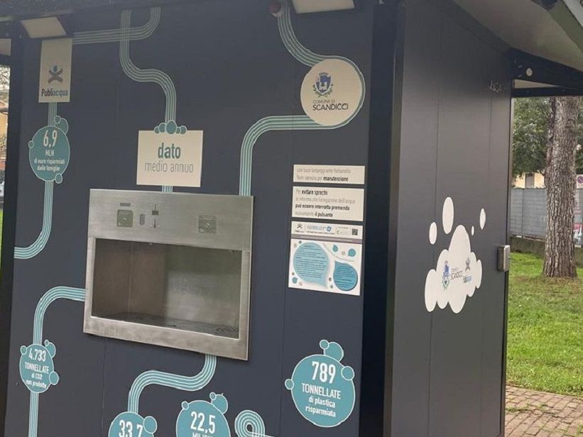Arriva un nuovo fontanello con acqua di alta qualità